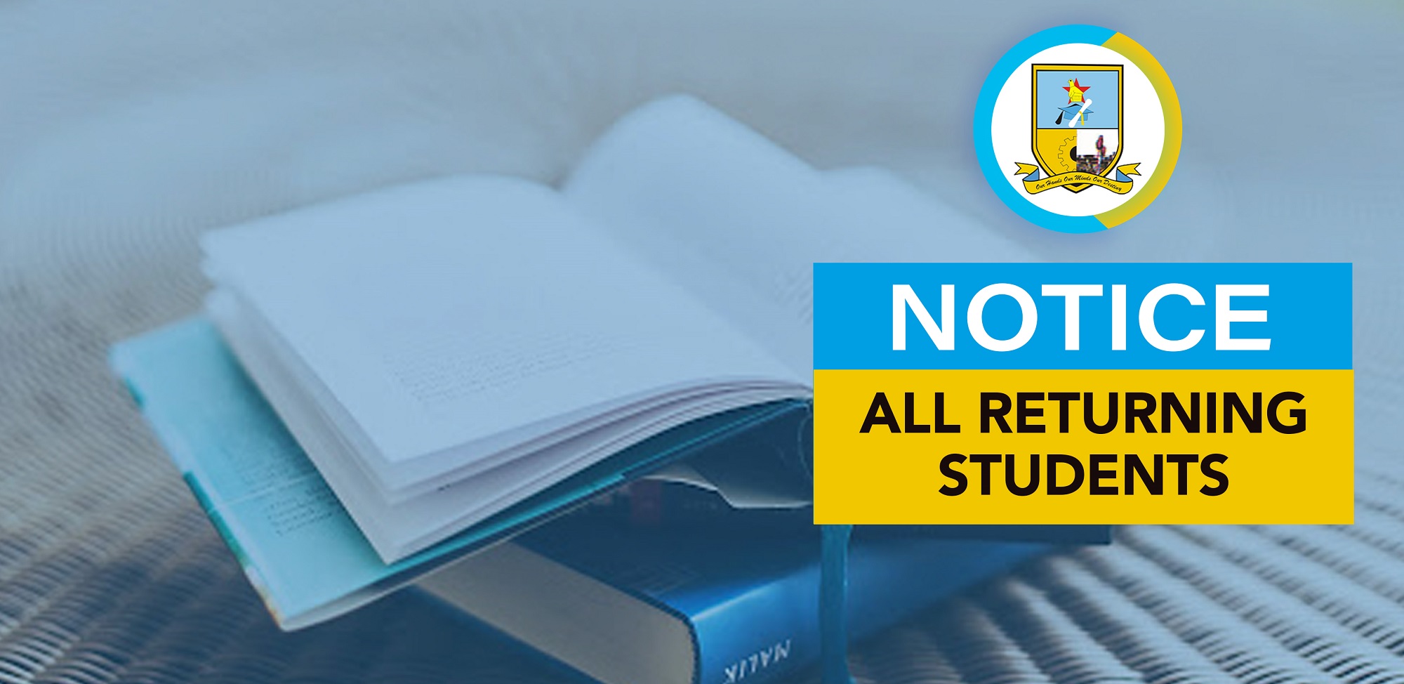 Notice To All Returning Students - Midlands State University