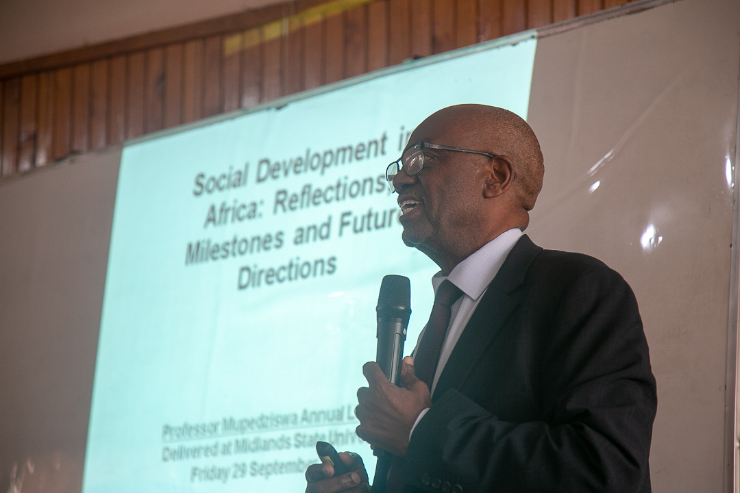 Social Work Luminary Professor Mupedziswa Delivers Insightful Lecture ...