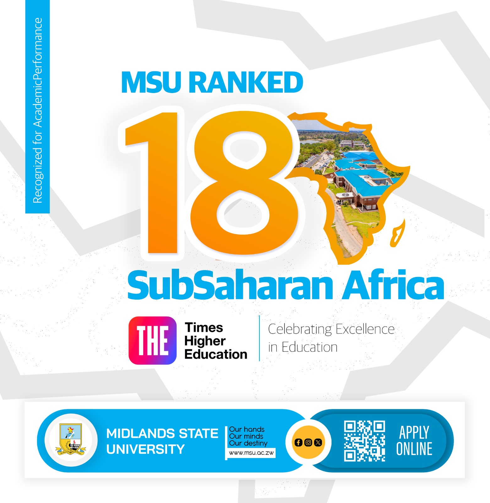 Breaking Boundaries: Midlands State University Soars to 18th Place in ...
